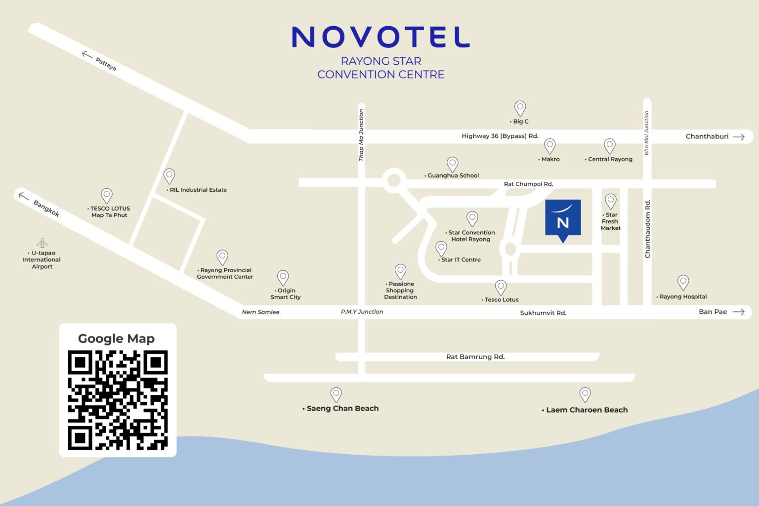 The Best Hotel in Rayong - Novotel Rayong Star Convention Centre